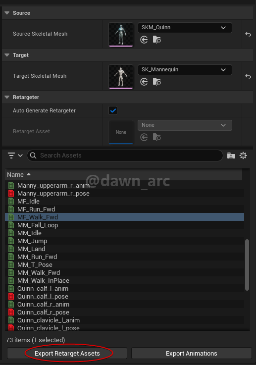 [UE4]Animation Assets Workflow Notes